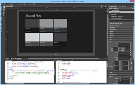 Overview Of Related Files In Blend Visual Studio Blog
