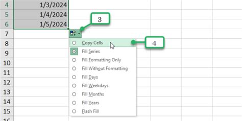 How To Insert Dates In Excel Automatically Easily Spreadsheeto