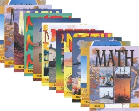 3rd Grade Math Pace Set By Accelerated Christian Education