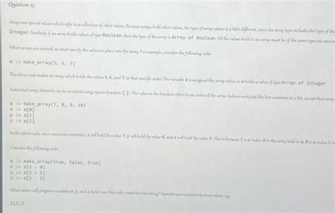 Solved A Makearray 567 A Makearray 78918