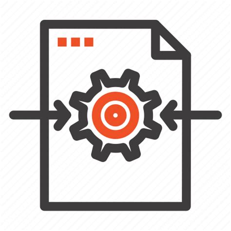 Arrow File Gear Setting Icon Download On Iconfinder