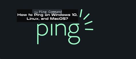 how to perform a continuous ping on macos linux windows juniper and
