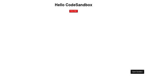 Create Button Codesandbox