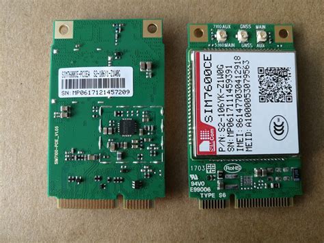 SIM CE MINI PCIE Module With SIM Card Slot G Grandado