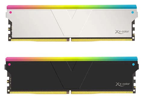 V Color Unveils Ddr5 Overclockable R Dimm Rgb Memory Modules With Speeds Up To 8000mt S