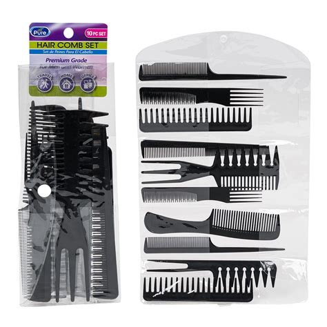 Wholesale Hair Comb Set Wtravel Bag10p