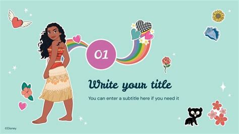 디즈니 프린세스 프레젠테이션