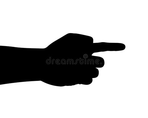 Finger Pointing Signs Stock Vector Illustration Of Business 4055282