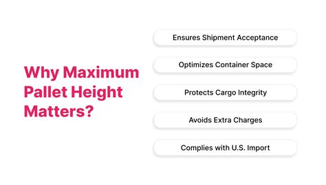 Maximum Pallet Height For Sea Freight Key Standards And Best Practices