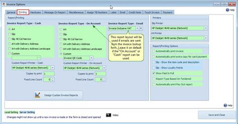 Smart It Help Print Options