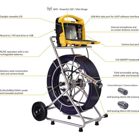 Pearpoint P340 Flexiprobe Drain Camera Smith Surveying Equipment