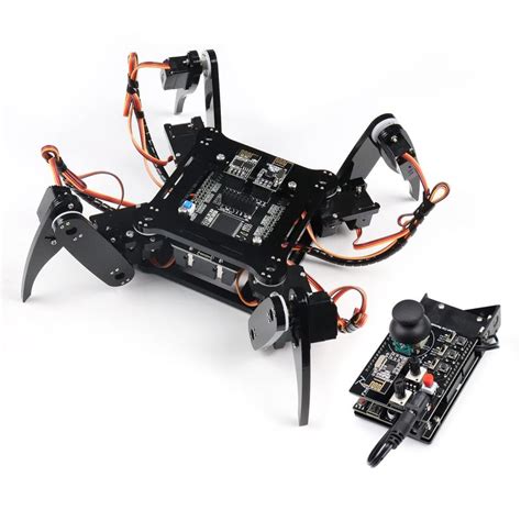 Freenove Quadruped Robot Kit With Remote Compatible With Arduino Ide Walking Crawling