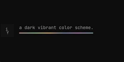 Introducing Iv A Dark Vibrant Color Scheme For Vscode Dev Community