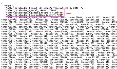Datainspector With Binpackcollator Inspecting Packed Dataloader Items