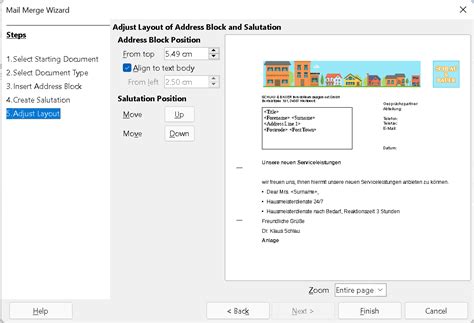Mail Merge In Writer The Document Foundation Wiki