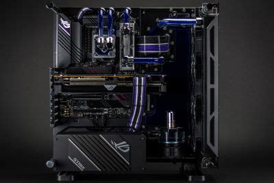 Meshlicious Custom Loop With Horizontal Gpu Builds Gg