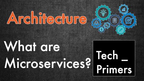 What Are Microservices Tech Primers Youtube