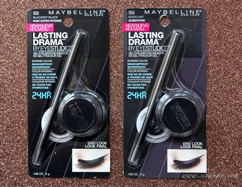 Scrangie Maybelline Eyestudio Lasting Drama 24 Hour Gel Eyeliner