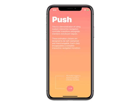 Interactive View Controller Transitions By Justin Rhoades On Dribbble