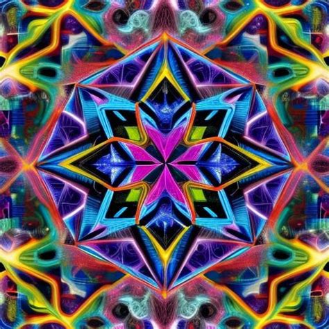 Bismuth Showing And Endless Perfect Pattern In Bio Ai Art