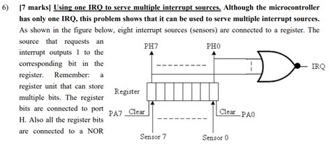 6 7 marks] using one irq to serve multiple interrupt