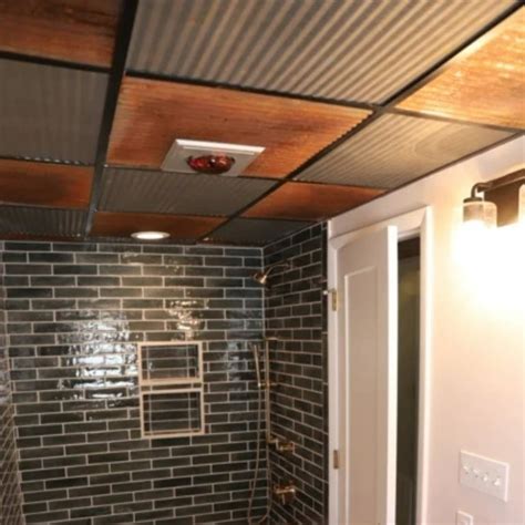 Corrugated Steel Ceiling Panels Shelly Lighting