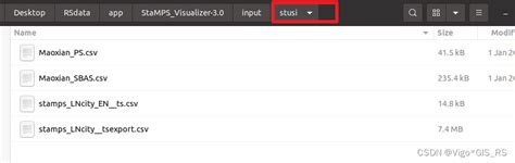 使用stampsvisualizerstamps Visualizer Csdn博客