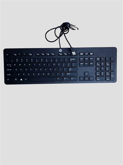 Hp Usb Slim Keyboard 803181 001 Black Ph0u Kbar211 Jsm Computer Solutions