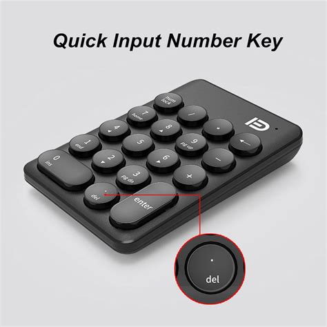 Wireless Number Keypad Accounting Keyboard Ireless Grandado