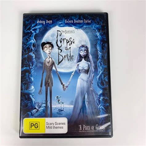 Tim Burtons Corpse Bride Dvd 2005 Johnny Depp Helena Bonham Carter