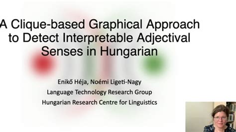 Underline A Clique Based Graphical Approach To Detect Interpretable Adjectival Senses In Hungarian