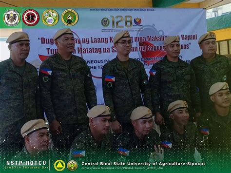 Cbsua Sipocot Rotc Unit Added A Cbsua Sipocot Rotc Unit