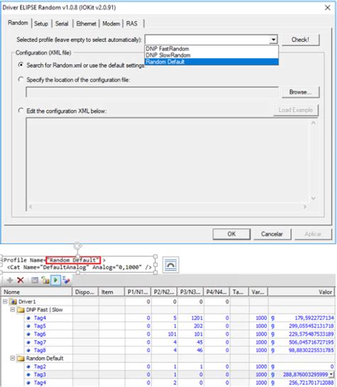 Simulating Values In Elipse E3power With Elipse Random Driver