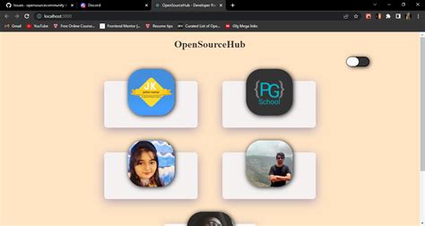 Making A Navbar And Toggle Button Modification Issue Devs In Tech Developer Portfolios