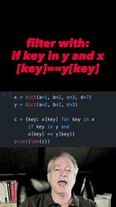 Find Keyvalue Matches Between 2 Python Dictionaries Python Shorts