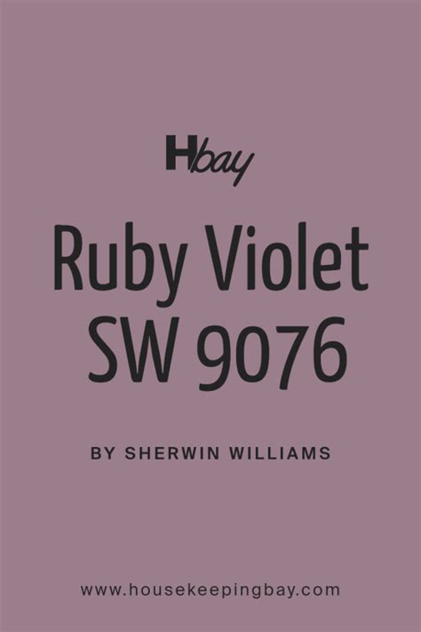 Ruby Violet Sw 9076 By Sherwin Williams