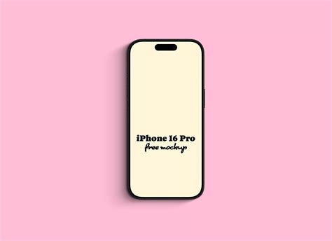 Iphone 16 Pro Mockup Free Mockup