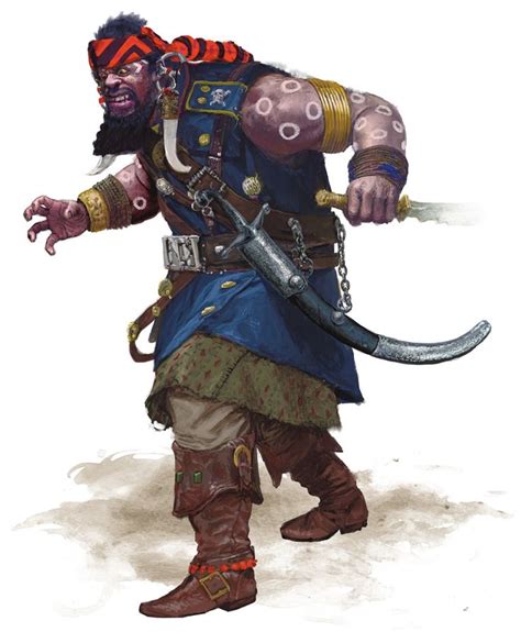 Bandit Captain 5e Dungeons And Dragons Dandd 5 Pathfinder Character