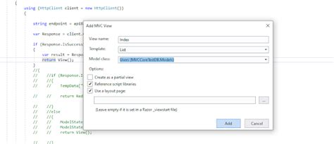 Consume Web API In NET Core MVC Using HTTPClient