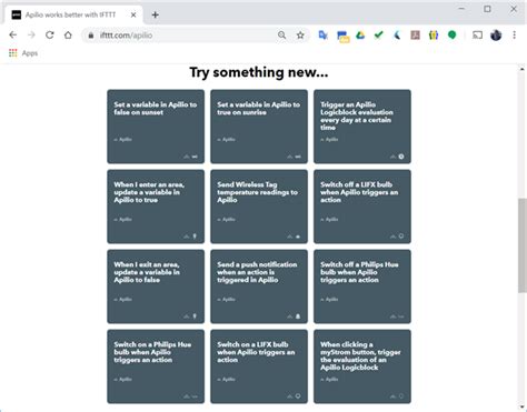 Apilio Ifttt Integration Is Now Live Apilio Updates Apilio Community