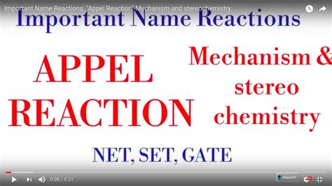 Appel Reaction Examples At Dawn Lovelace Blog