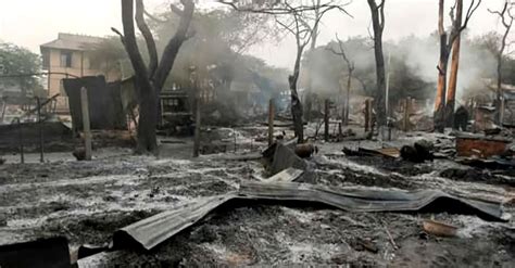 တောင်သာတွင် စစ်ကောင်စီတပ် ဗုံးကြဲ၊ ပြည်သူ ၆ ဦး သေဆုံးပြီး အိမ် ၃၀ ကျော် ပျက်စီး