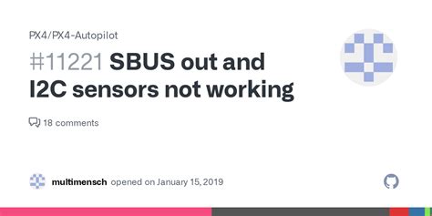 Sbus Out And I2c Sensors Not Working · Issue 11221 · Px4px4 Autopilot