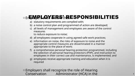 Noise Regulations Malaysia Training Pptx