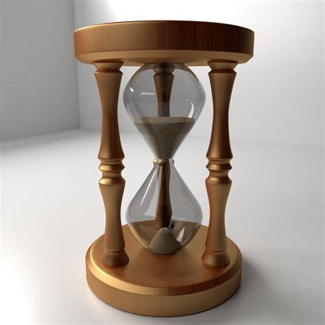 Sandclock 3d Models Blender Blend Download Free3d