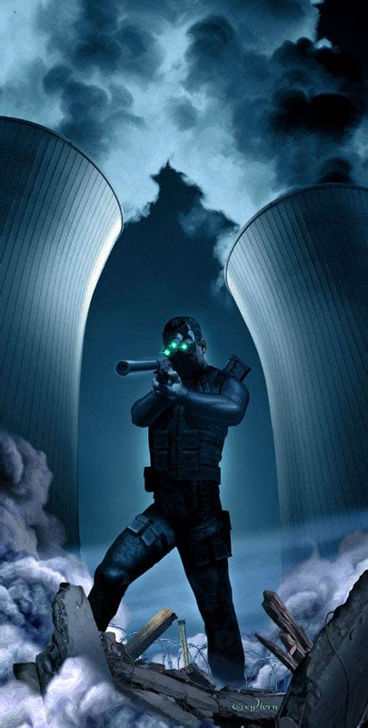 Greg Horn Sam Fisher Splinter Cell Tagme Penguin Books Image View