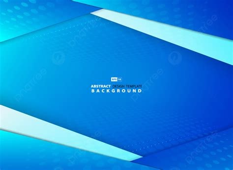 Abstract Gradient Blue Sky Overlap Design With Halftone Decoration Background Headline Header