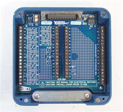 National Instruments NI SCB A C L Terminal Block Breakout InStock Com