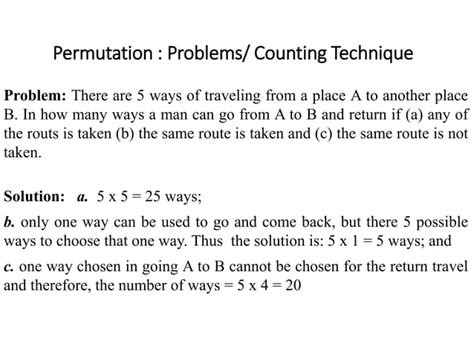 6 Permutations And Combinations Revised 1pptx