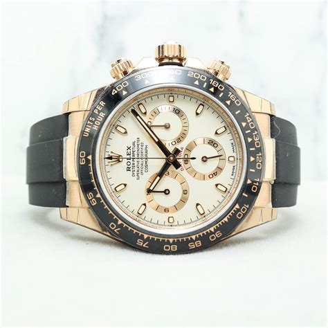 Rolex Daytona Oysterflex 116515LN Ivory Watch Exchange Singapore